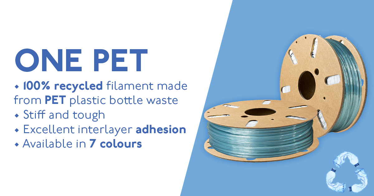 Filamentive and Tridea develop 100% Recycled 3D Printer Filament Made ...