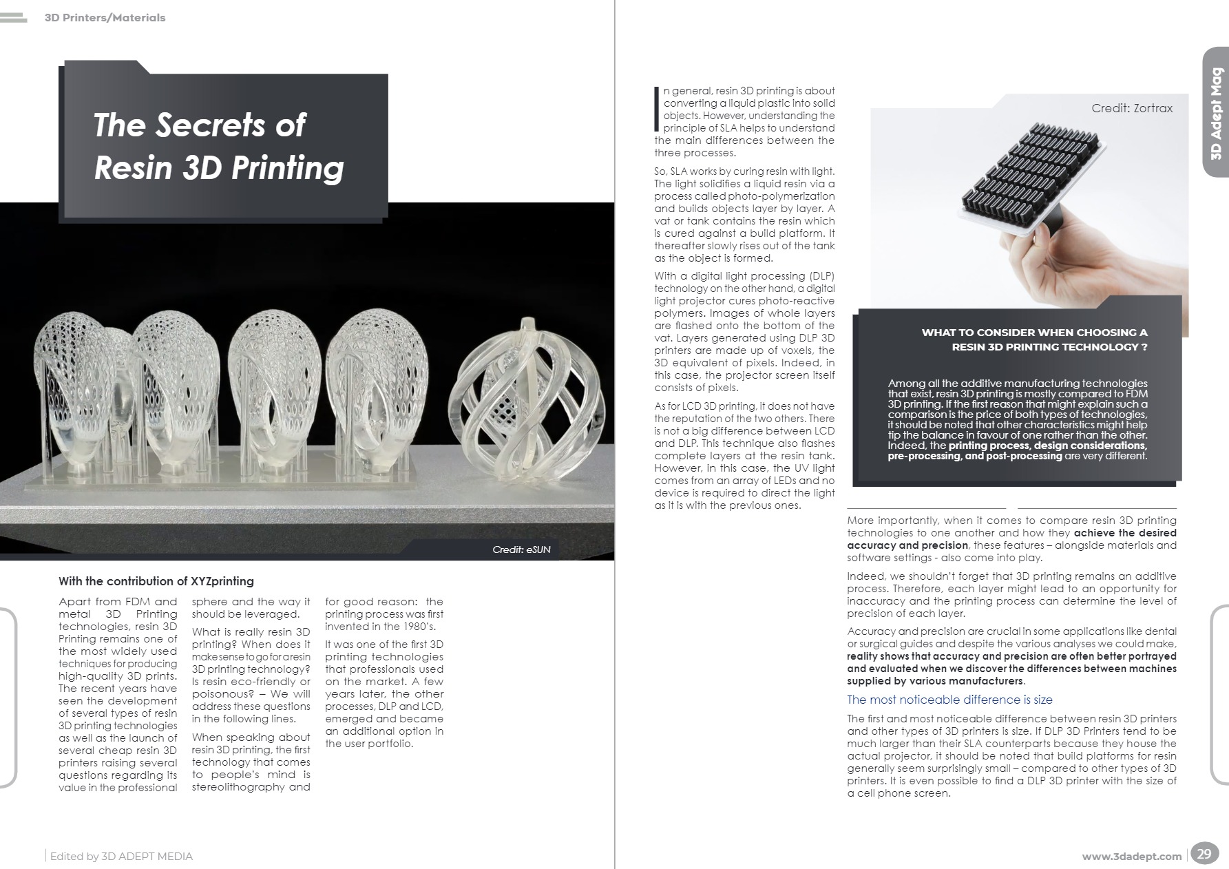 3D ADEPT MAG - N°1 - Vol 3 - Jan.Feb 2020 - 3D ADEPT MEDIA