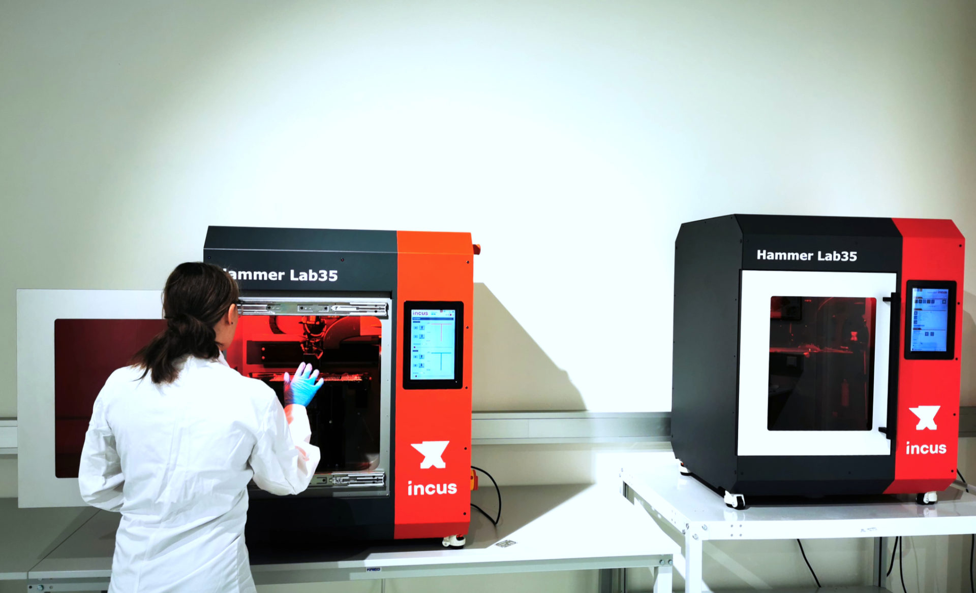 Look at the Hammer Lab35 Metal 3D Printer now because Incus to scale up ...