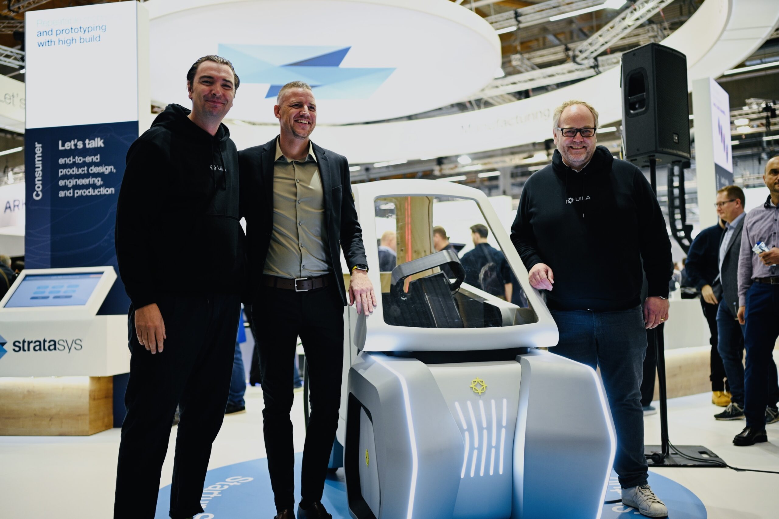 This is UILA, a 3D-printed hybrid vehicle combining e-bike and ...