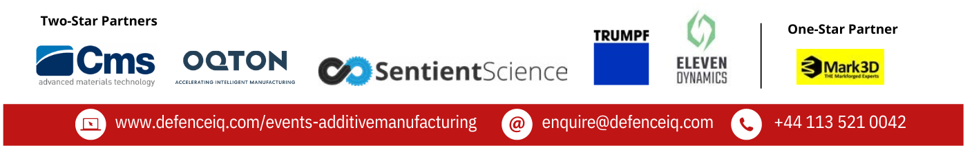 EVENT: Additive Manufacturing for Aerospace, Defence, & Space - 3D ...