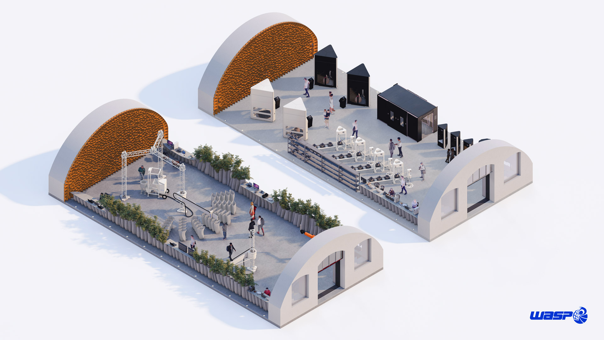 WASP dévoile un concept de "Dropcity" imprimé en 3D - 3D ADEPT MEDIA