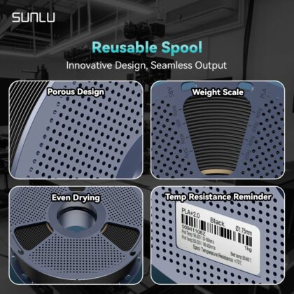 SUNLU 3D introduces a new Reusable Spool to reduce plastic waste - 3D ...